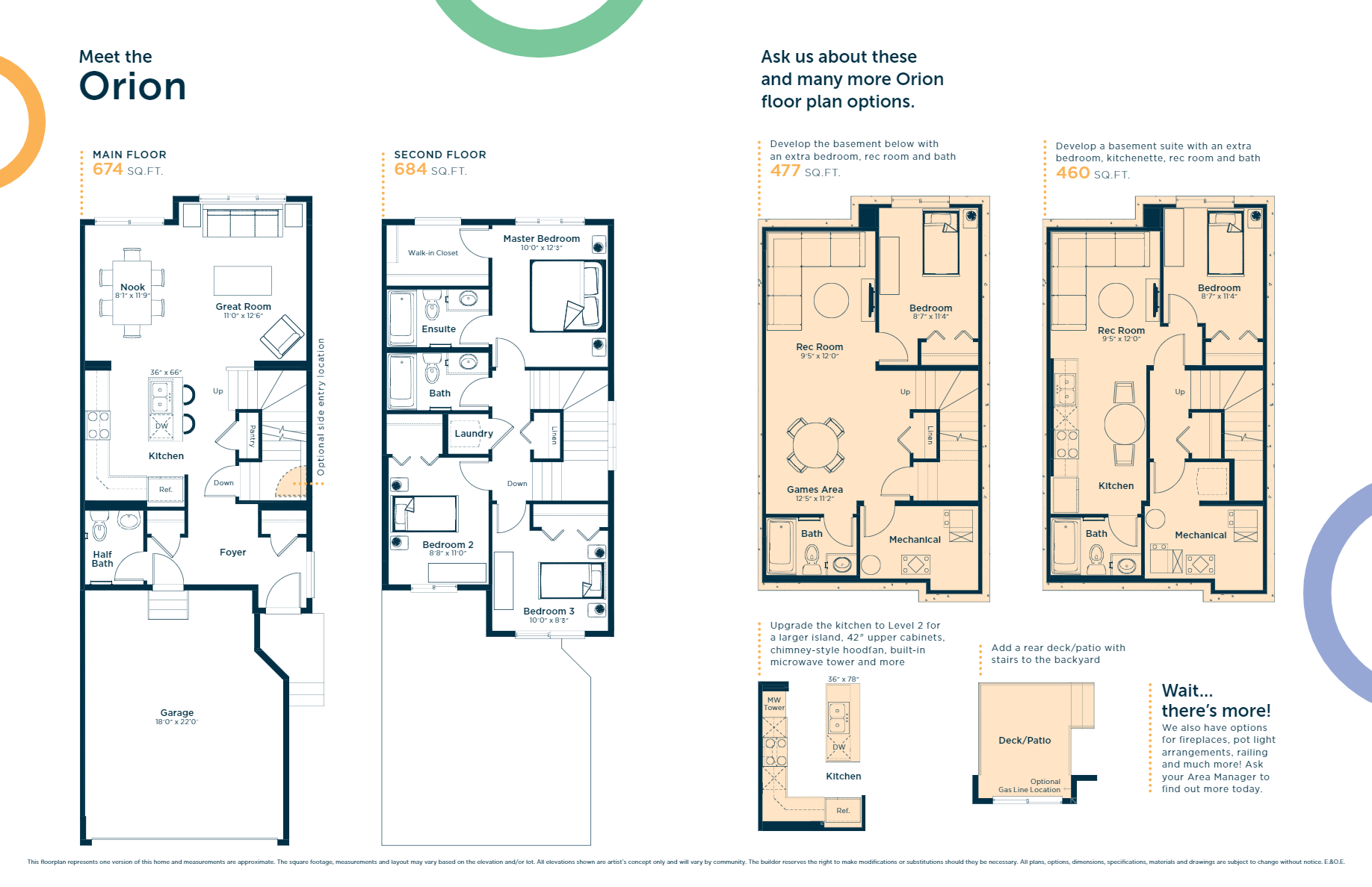 Cavanagh - Orion Floor Plan, Edmonton AB | Livabl