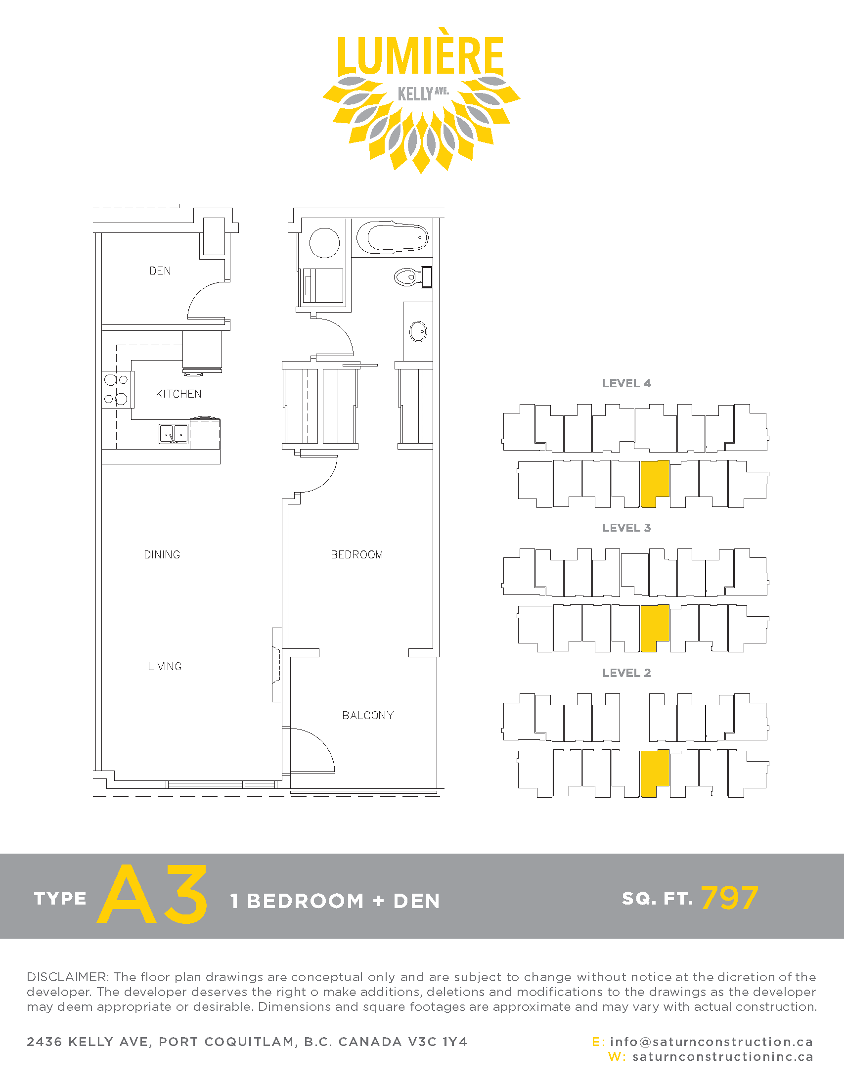 Lumiere | A3 | Floor Plans and Pricing
