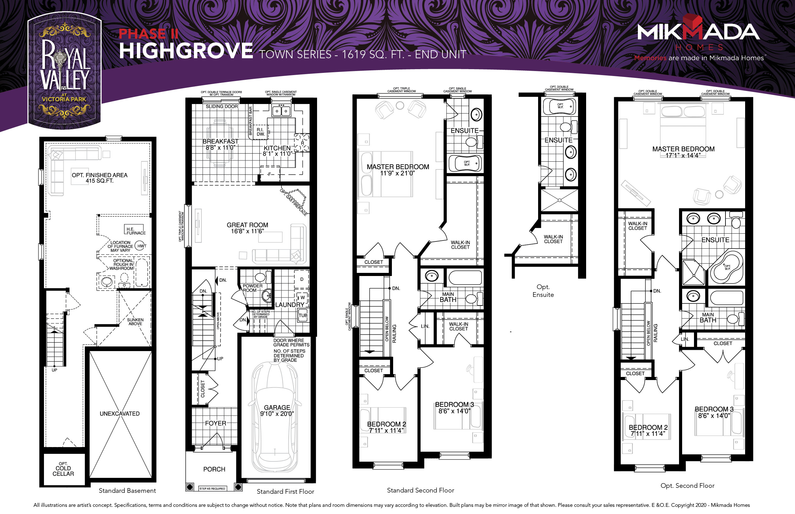 Royal Valley - Phase 2 - Highgrove Floor Plan, Guelph ON | Livabl