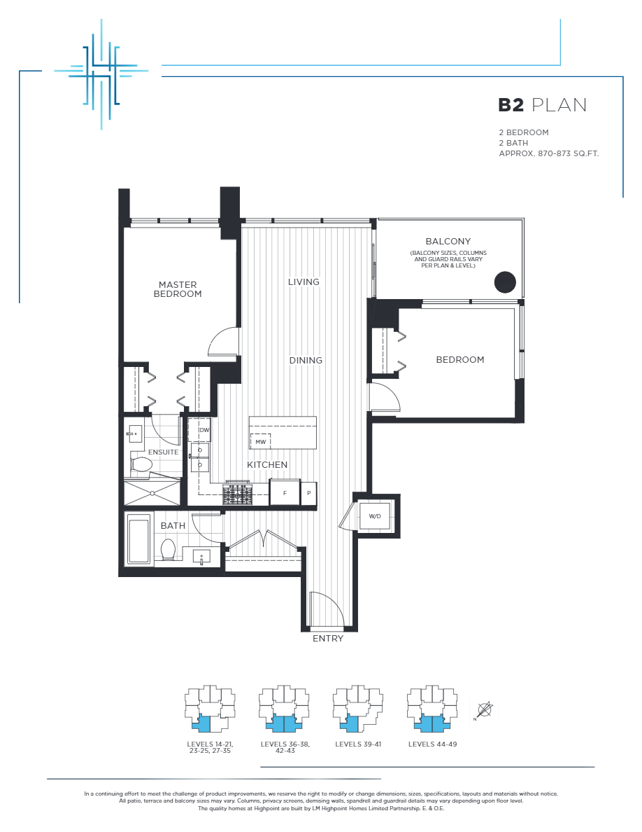 Highpoint | B2 | Floor Plans and Pricing