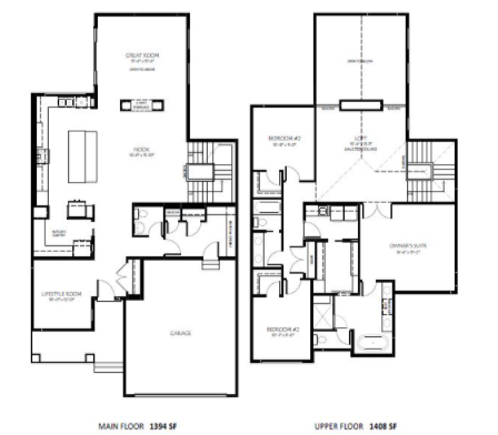 Langdale in Windermere - Ellerston Floor Plan, Edmonton AB | Livabl