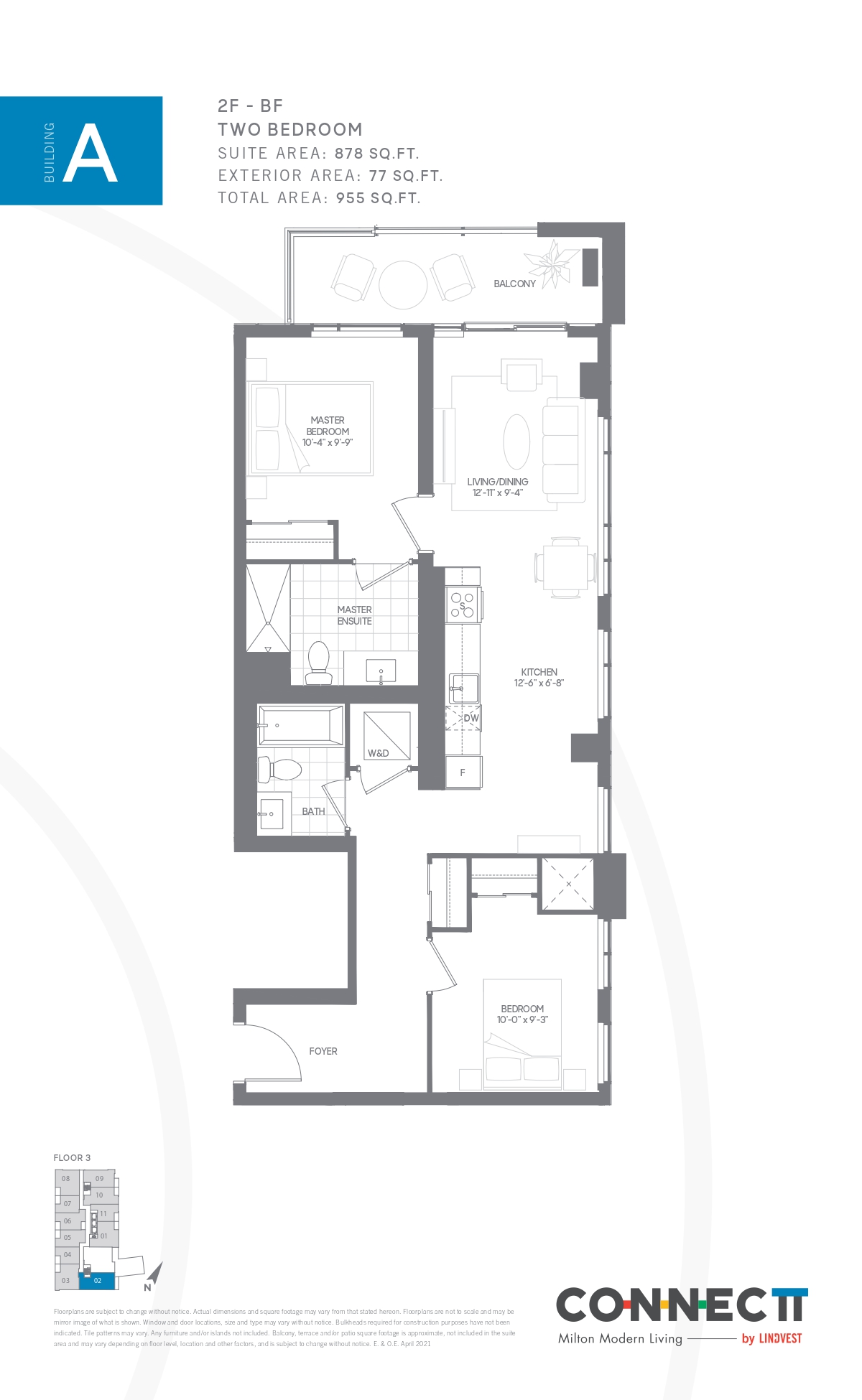 Connectt Building A | 2F (BF) | Floor Plans and Pricing