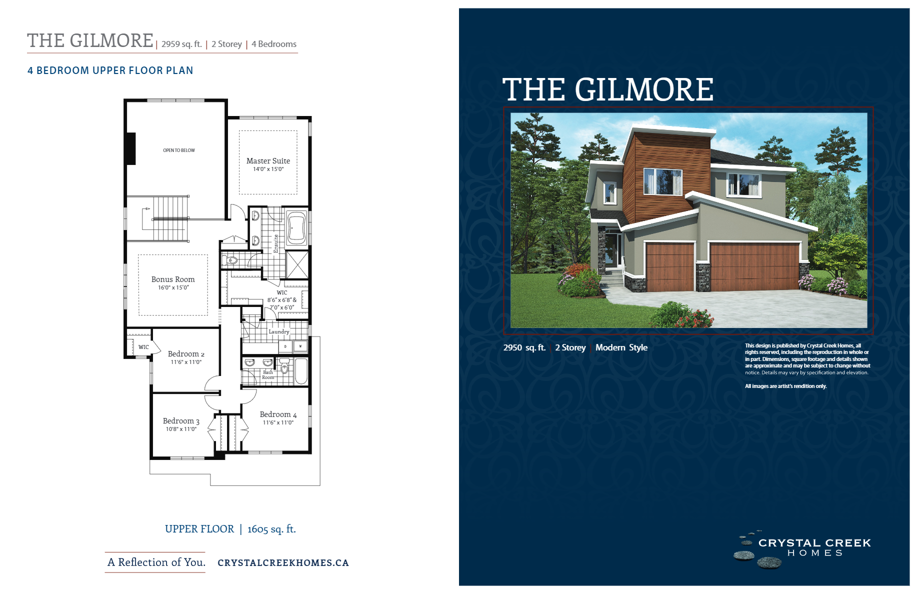 Legacy - The Gilmore Floor Plan, Calgary AB | Livabl