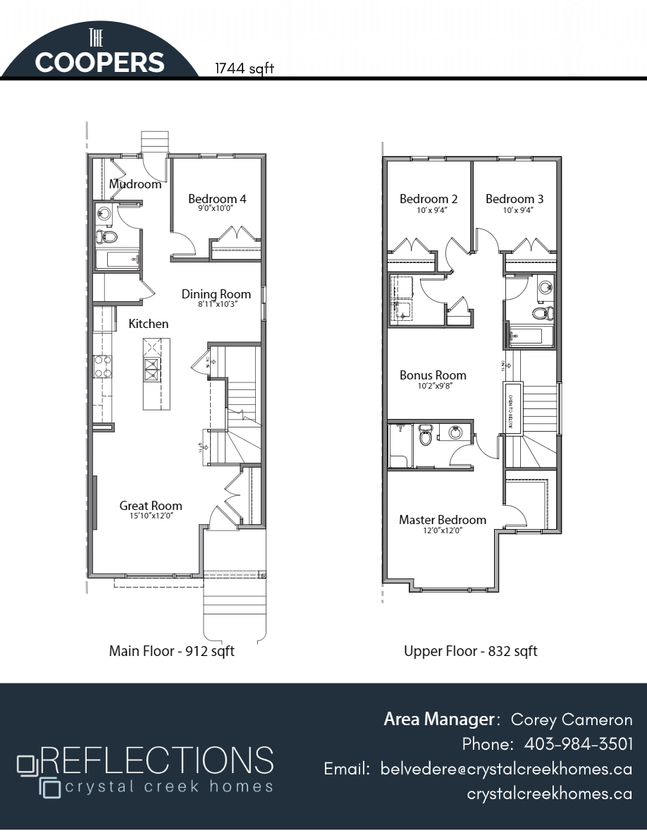Belvedere - The Cooper Floor Plan, Calgary AB | Livabl