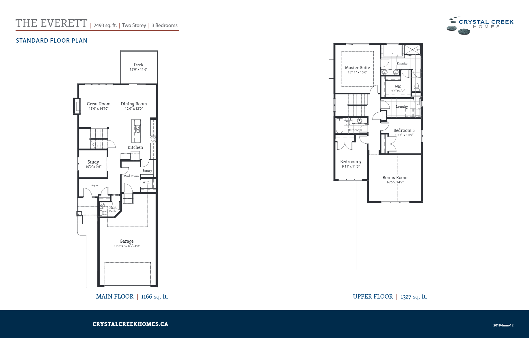 West 77th - The Everett Floor Plan, Calgary AB | Livabl