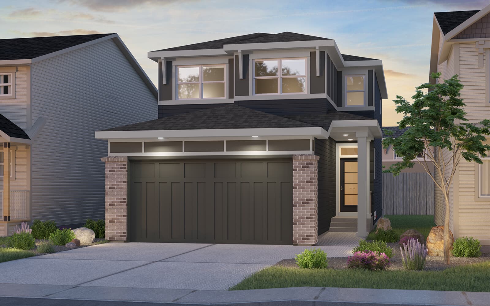 Cranston's Riverstone - Front Garage Conventional Collection - Logan ...