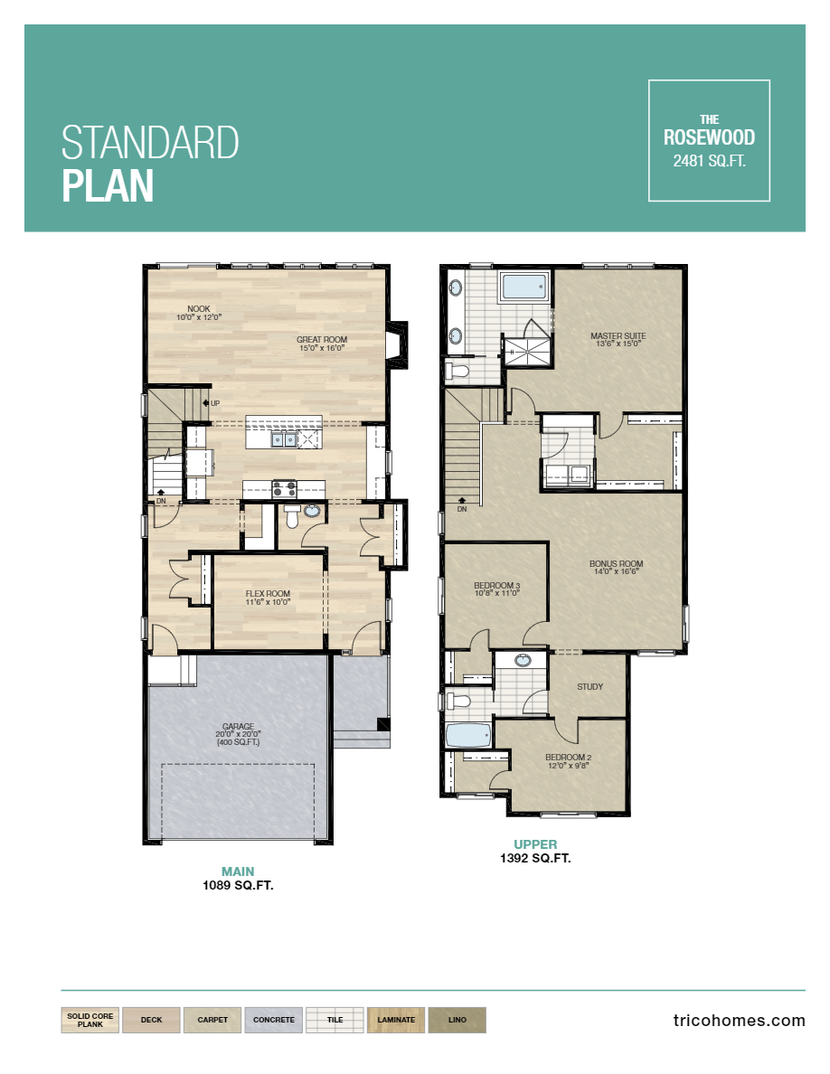 Coach Ridge | Rosewood | Floor Plans and Pricing