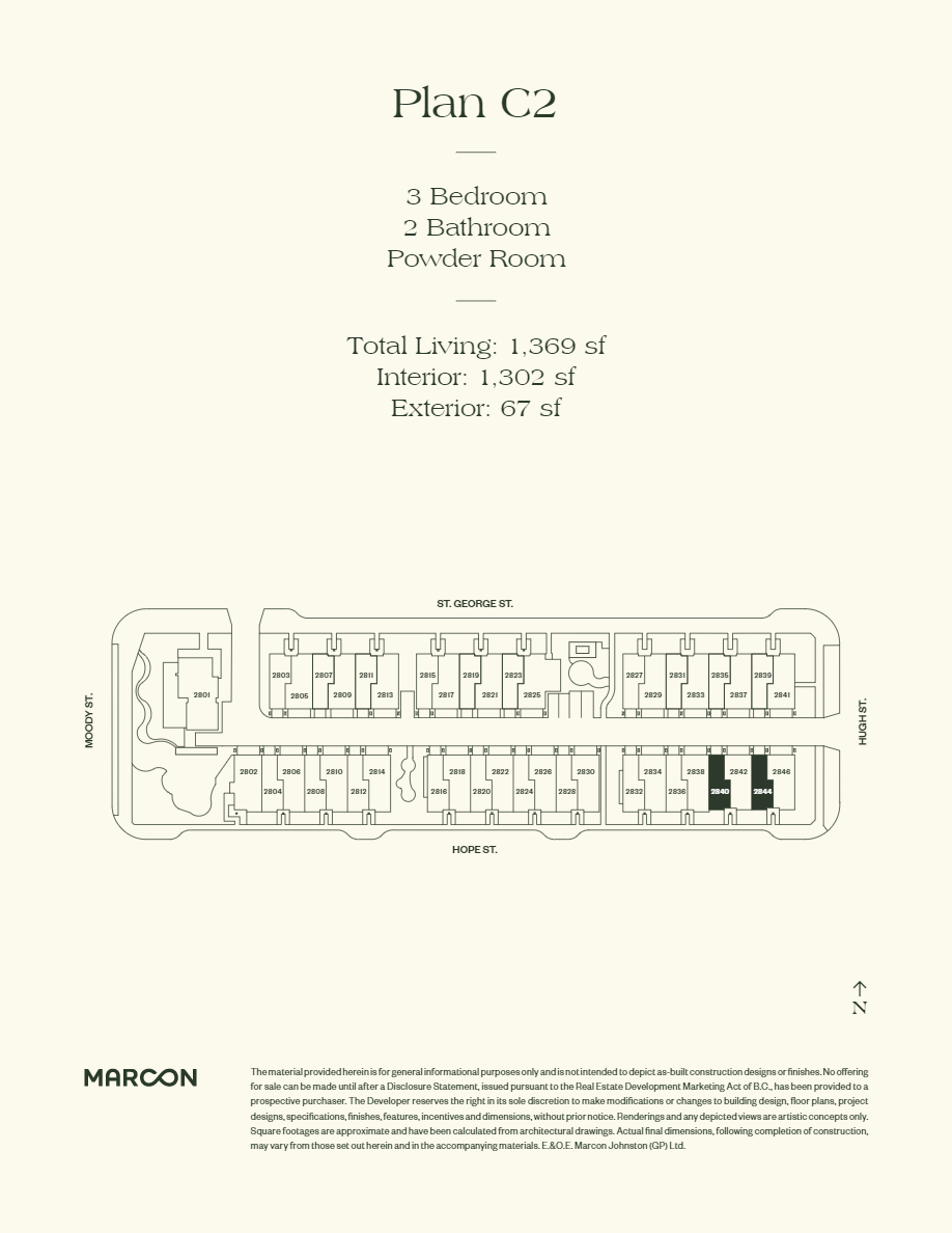 Will | C2 | Floor Plans and Pricing