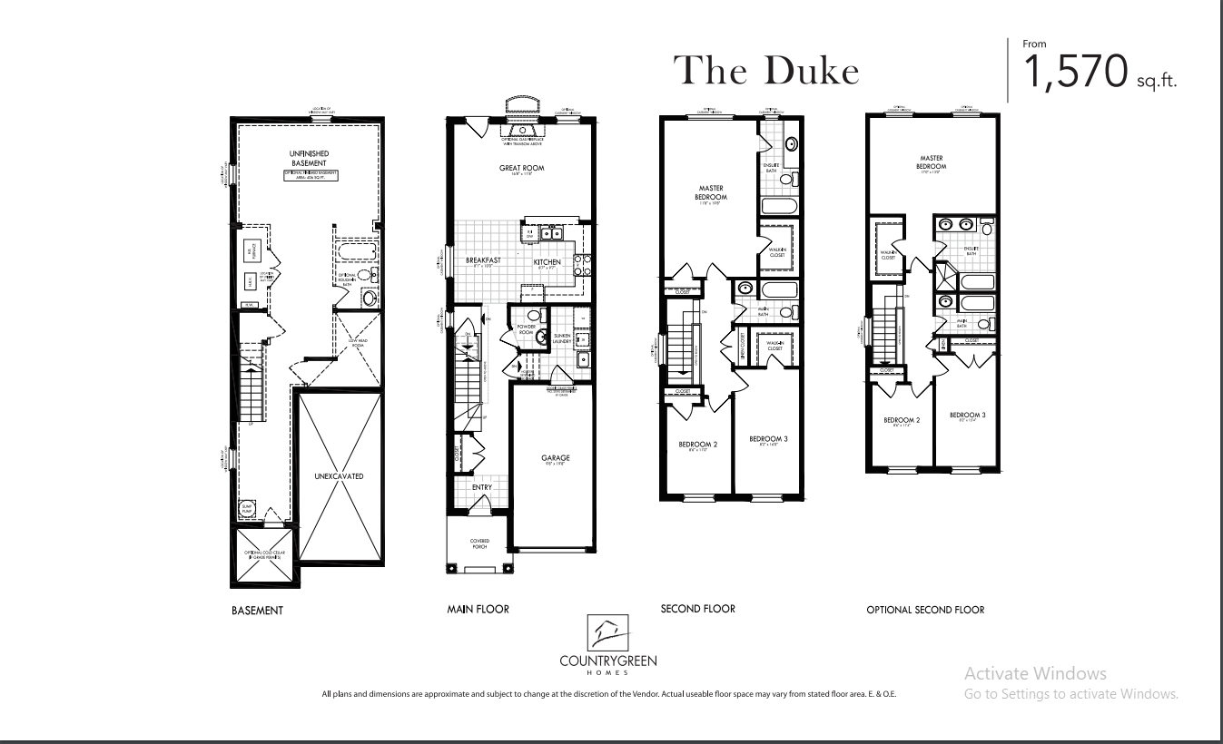 Royal Valley at Victoria Park: Phase II - The Duke - Elevation C and D ...