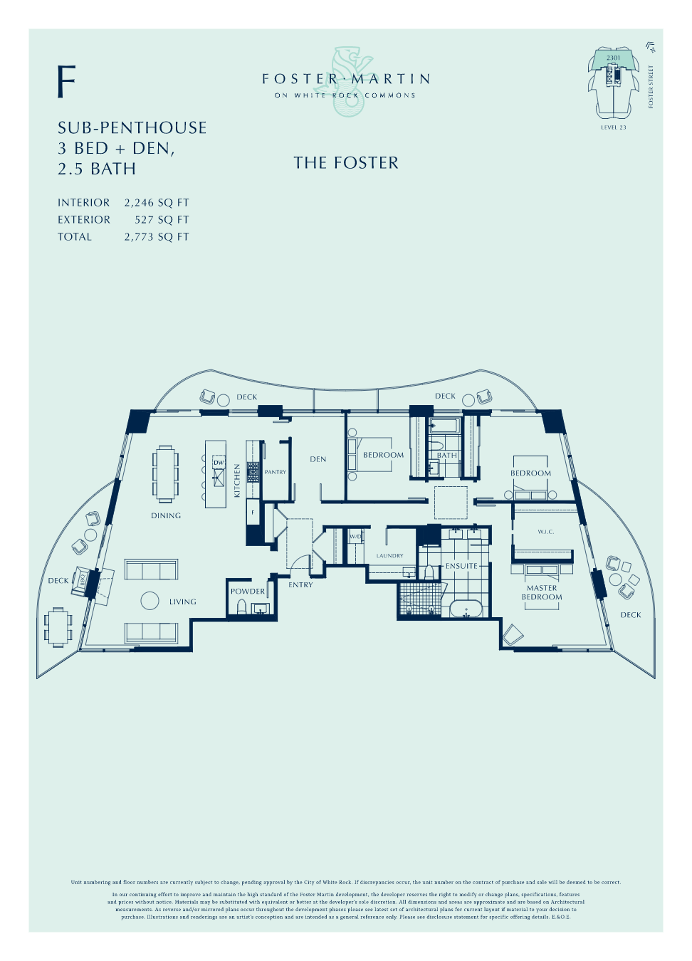 Foster Martin - 2202 1500 Martin Street, White Rock BC | Livabl