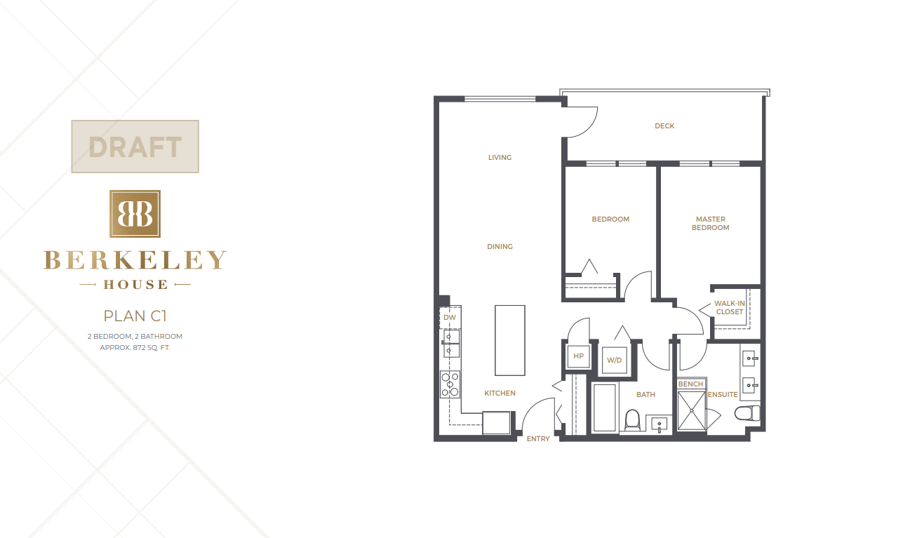 Berkeley House - C1 Floor Plan, Richmond BC | Livabl