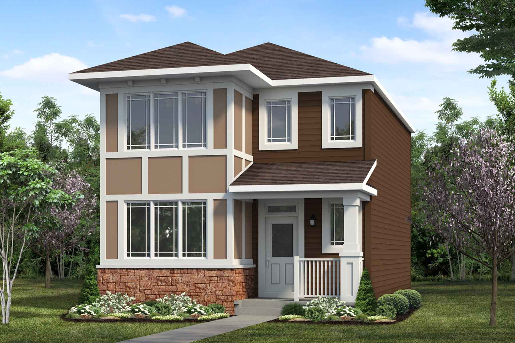 Cityscape by Mattamy Homes - Thames Floor Plan, Calgary AB | Livabl