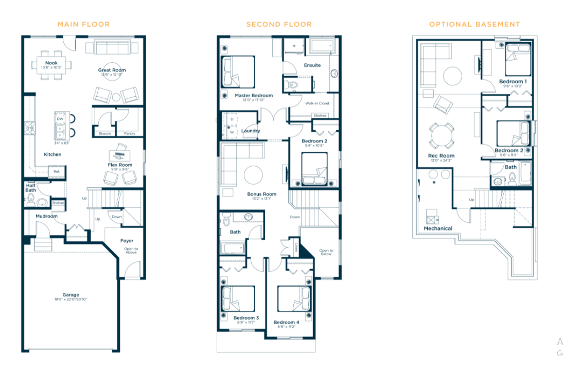 Chinook Gate | Newbrook | Floor Plans and Pricing