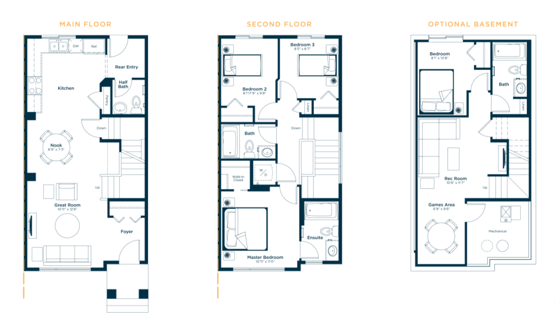 Chinook Gate | Willow | Floor Plans and Pricing