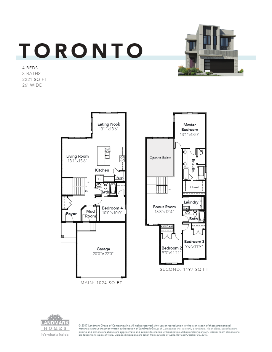 Rosewood at Secord | Toronto | Floor Plans and Pricing