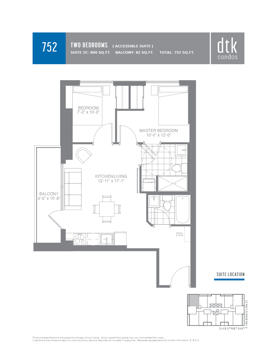 DTK Condos | 2C | Floor Plans and Pricing