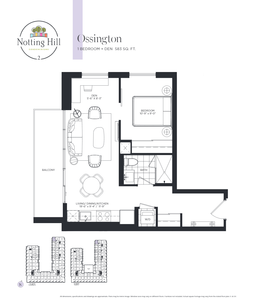 Notting Hill Condominiums | Ossington | Floor Plans and Pricing