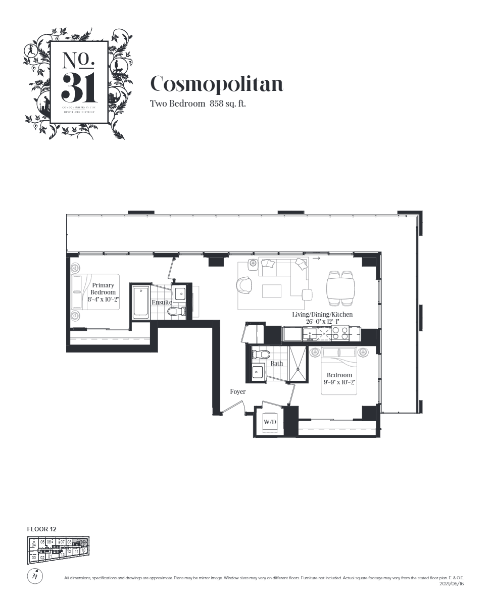 No. 31 Condominiums | Cosmopolitan | Floor Plans and Pricing