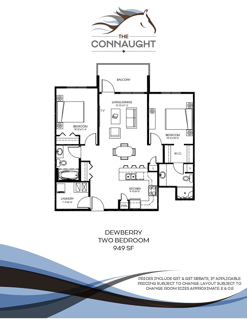 The Connaught at Griesbach - Dewberry Floor Plan, Edmonton AB | Livabl