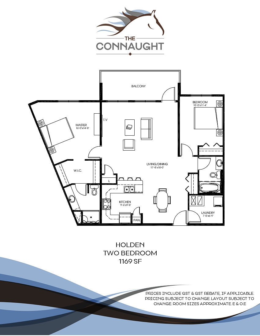 The Connaught at Griesbach - Holden Floor Plan, Edmonton AB | Livabl