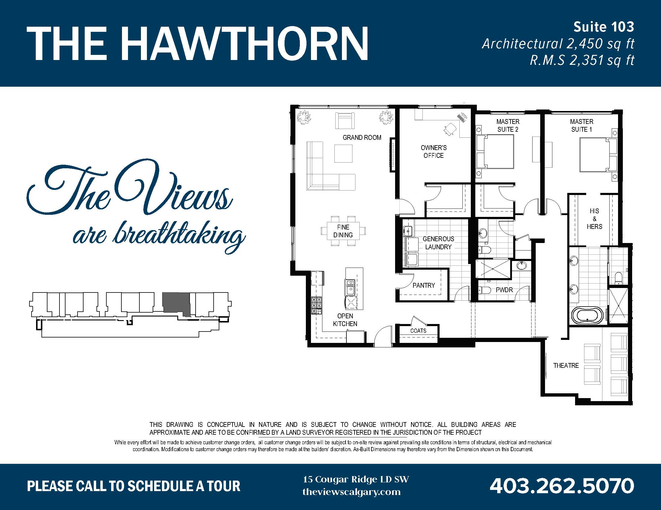 The Views | The Hawthorn | Floor Plans and Pricing