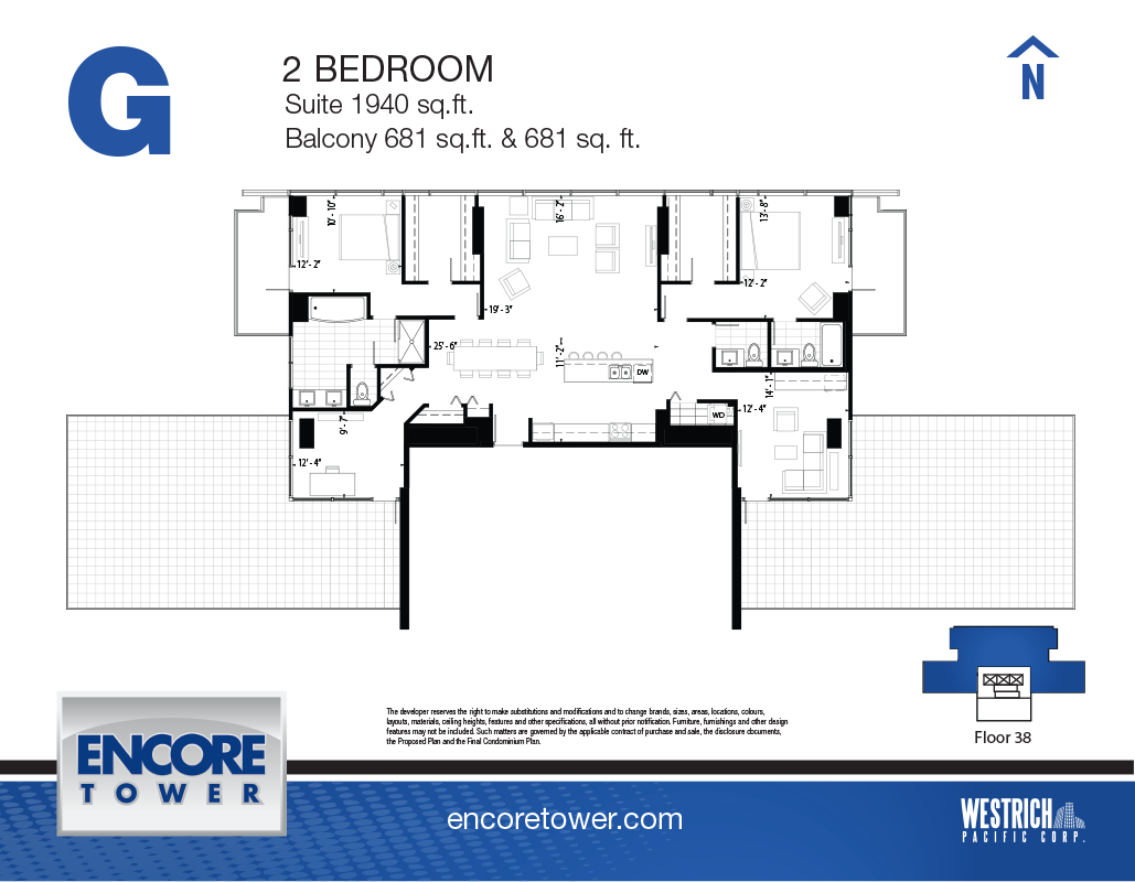 Encore Tower | G | Floor Plans and Pricing