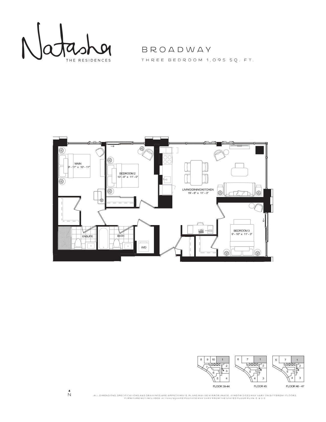 Natasha Residences - Broadway Floor Plan, Toronto ON | Livabl