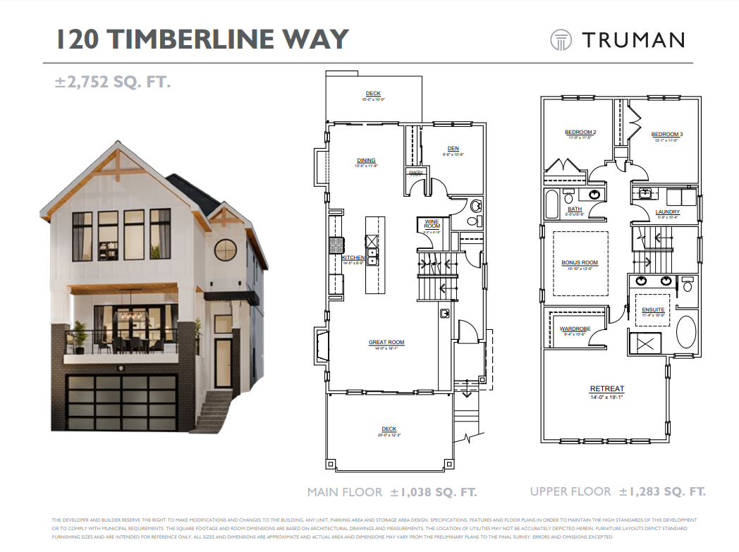 Timberline Estates | 120 Timberline Way | Floor Plans and Pricing