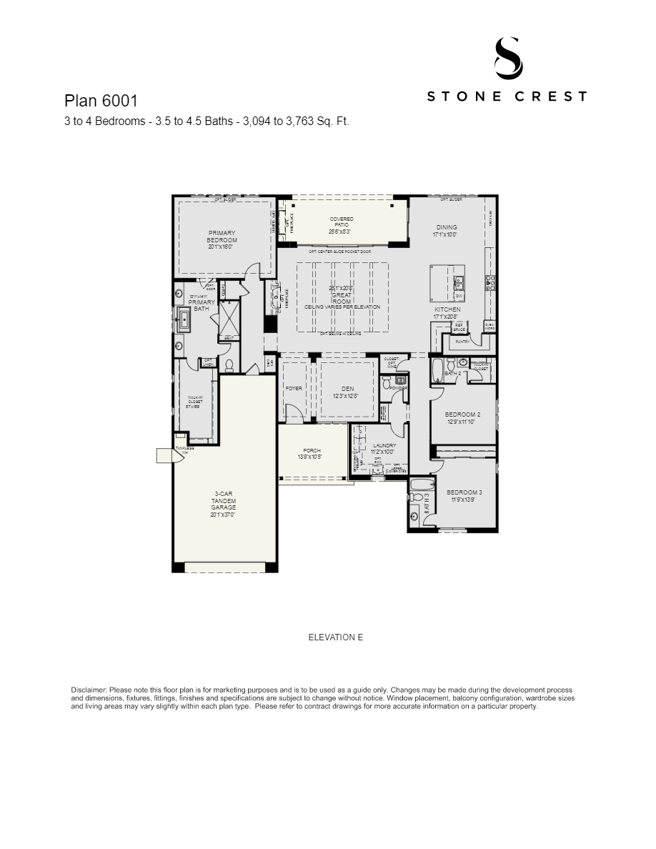 Willow - Plan 6001 Floor Plan, Phoenix AZ | Livabl