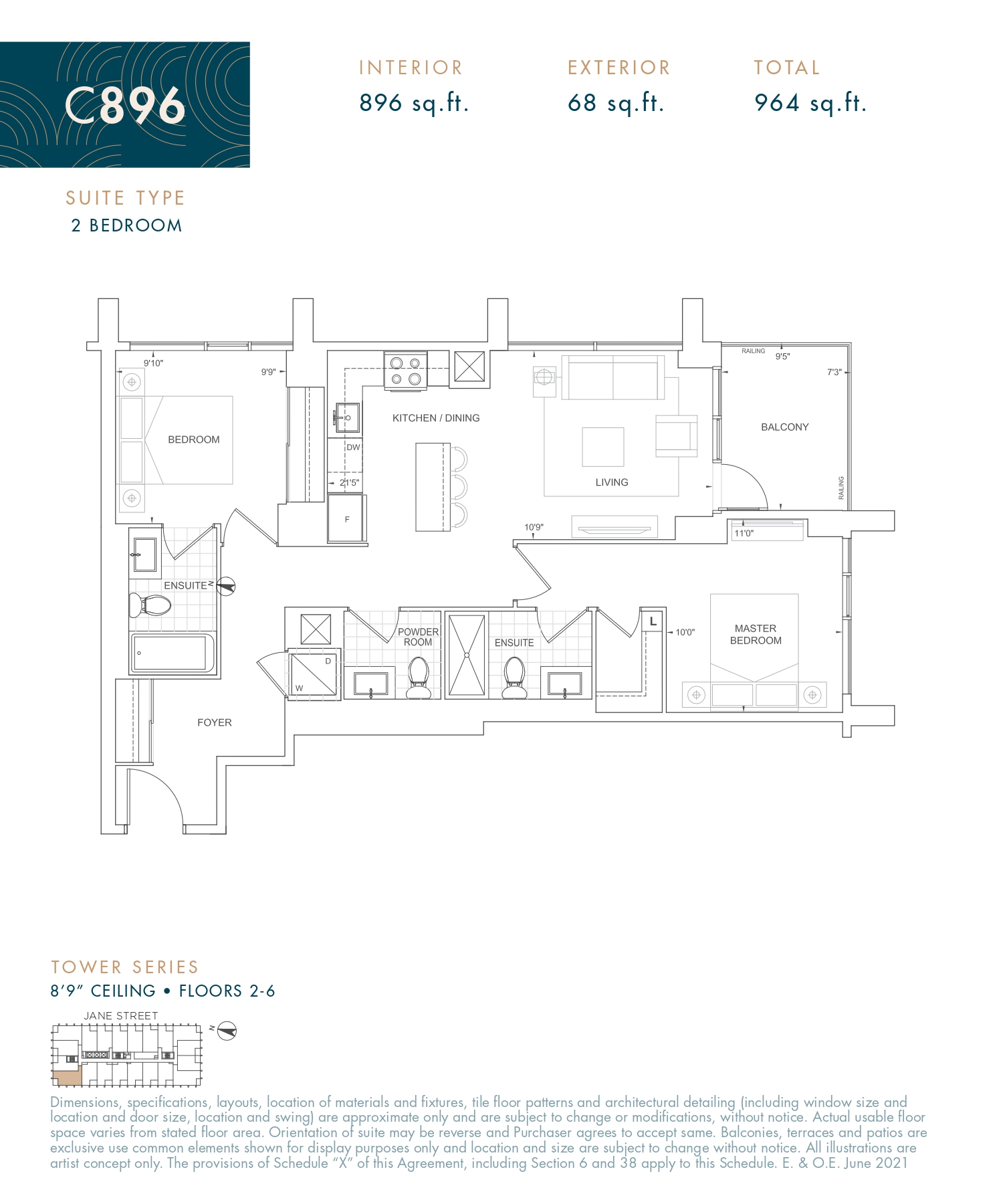 The Fifth at Charisma | C896 | Floor Plans and Pricing