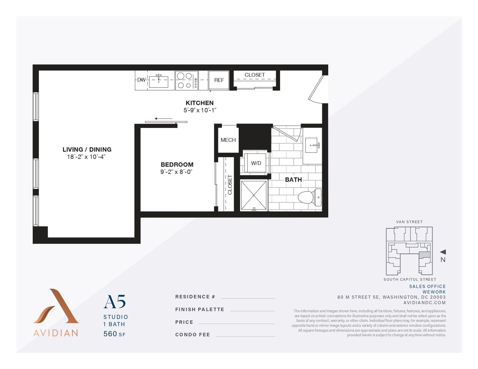 Avidian | A5 | Floor Plans and Pricing