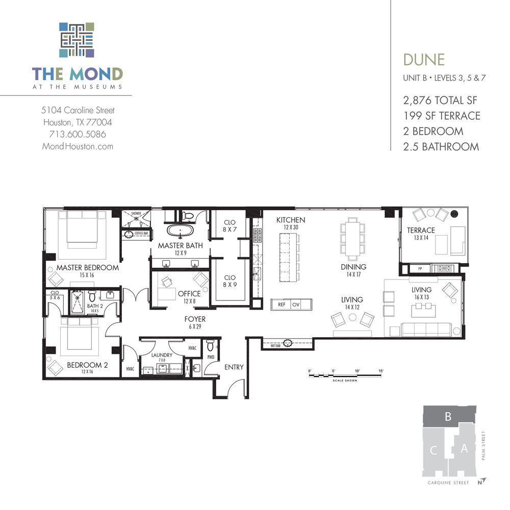 The Mond at the Museums | Dune | Floor Plans and Pricing