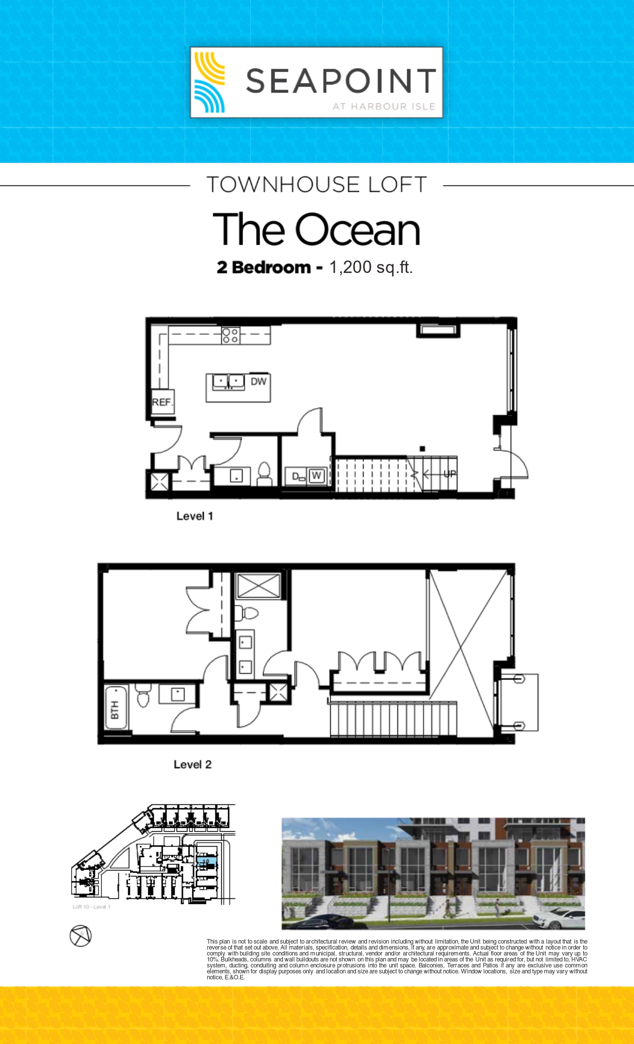 Seapoint at Harbour Isle - The Ocean Floor Plan, Halifax NS | Livabl