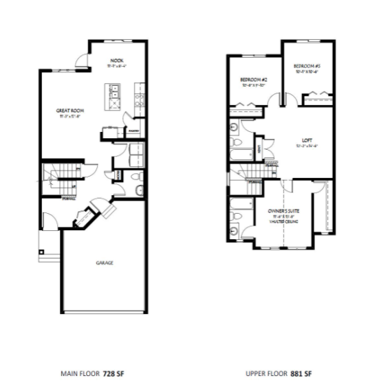 Graydon Hill - Sampson Floor Plan, Edmonton AB | Livabl