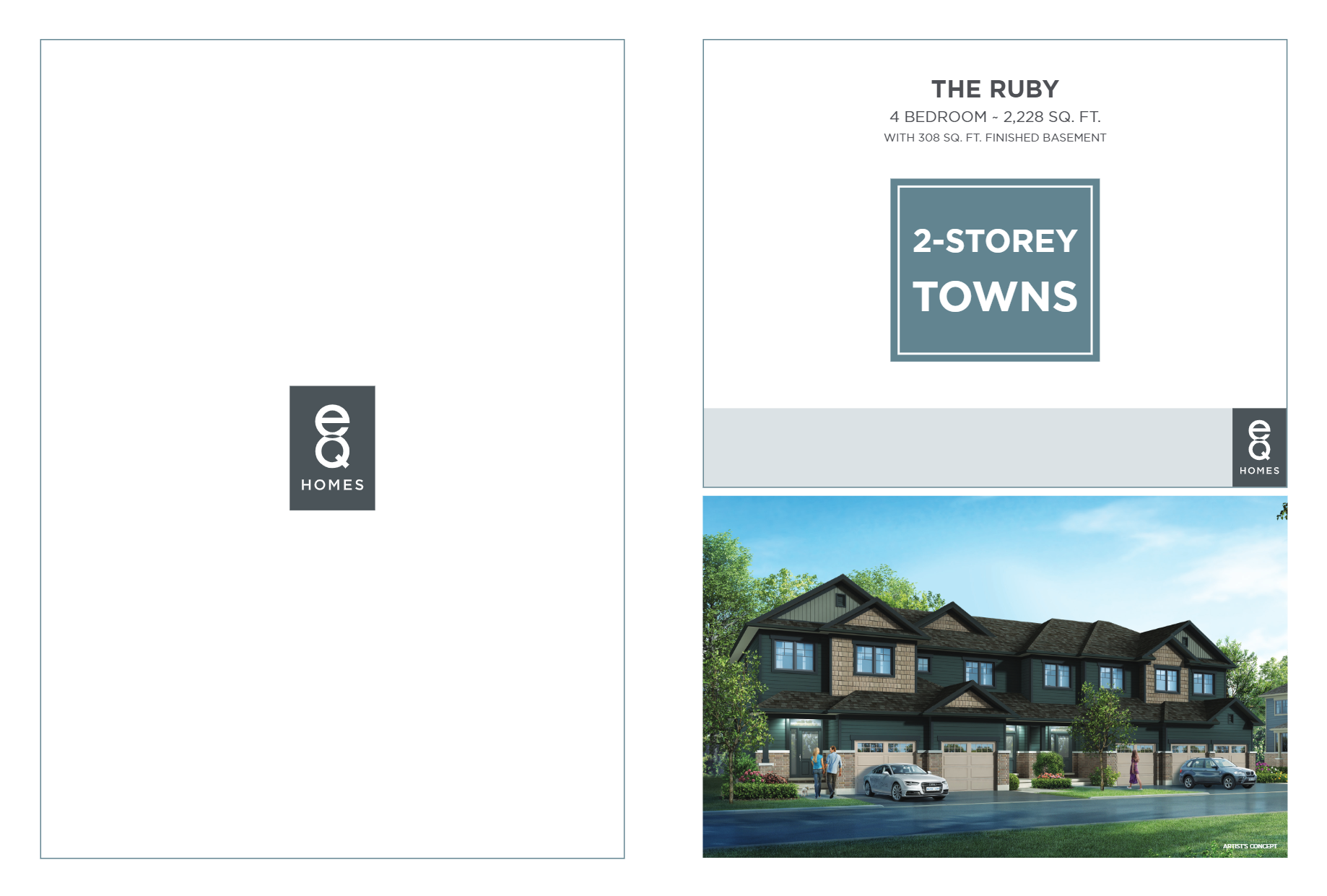 Pathways at Findlay Creek (eQ Homes) - The Ruby Floor Plan, Ottawa ON ...