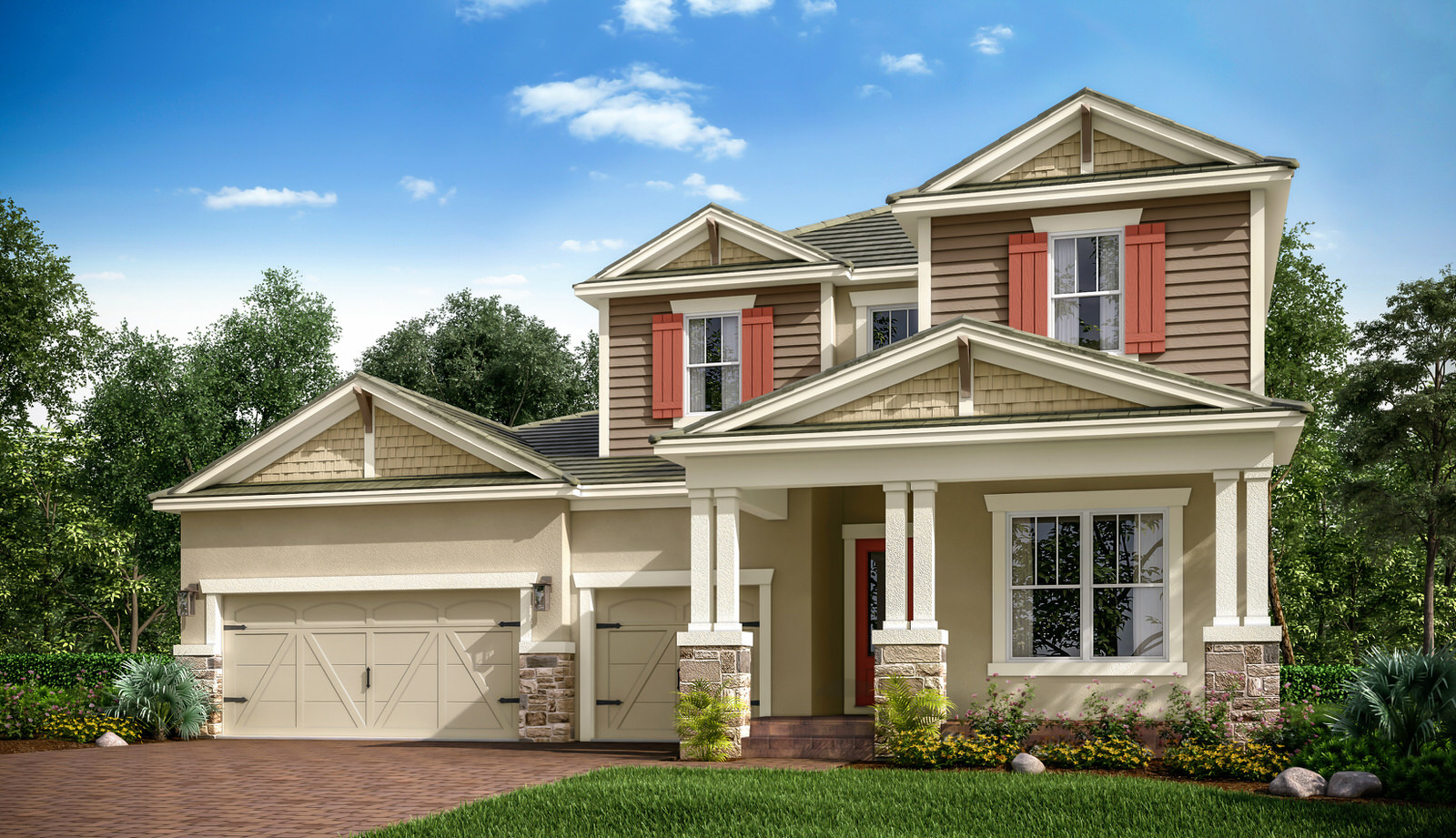 Starkey Ranch - Whitfield Preserve | Caladesi | Floor Plans and Pricing