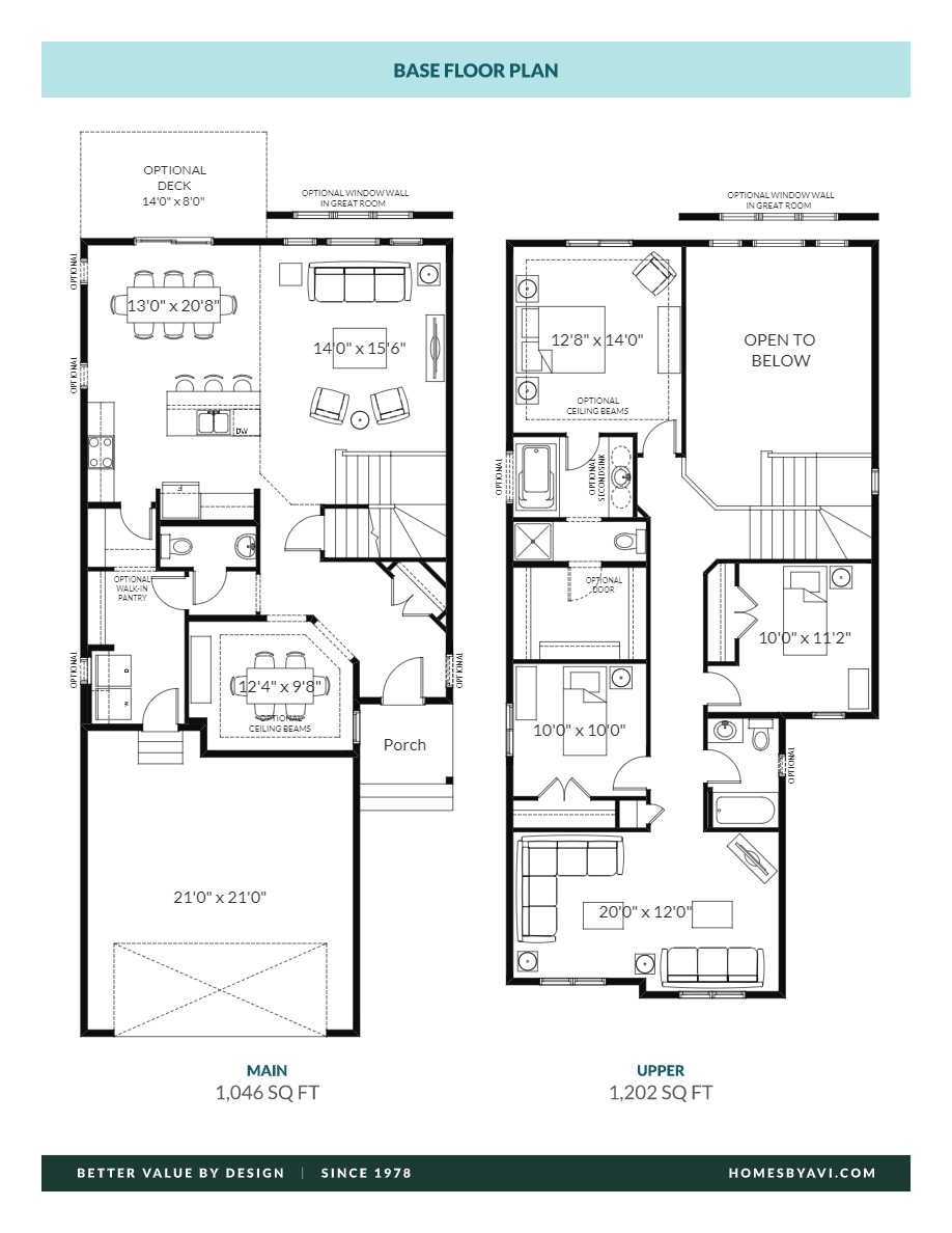 The Uplands at Riverview - The Caldwell Floor Plan, Edmonton AB | Livabl