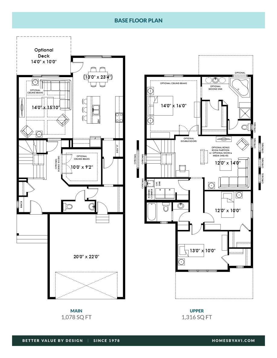 The Uplands at Riverview - The Rosedale Floor Plan, Edmonton AB | Livabl