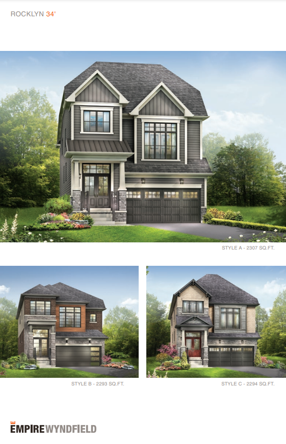 Empire Wyndfield | Rocklyn | Floor Plans and Pricing