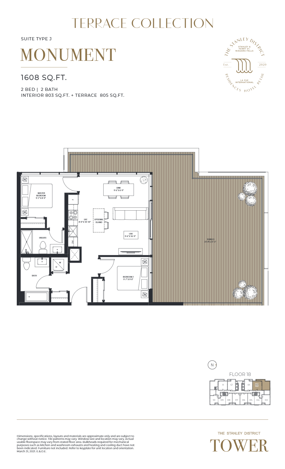 The Stanley District Tower | Monument | Floor Plans and Pricing