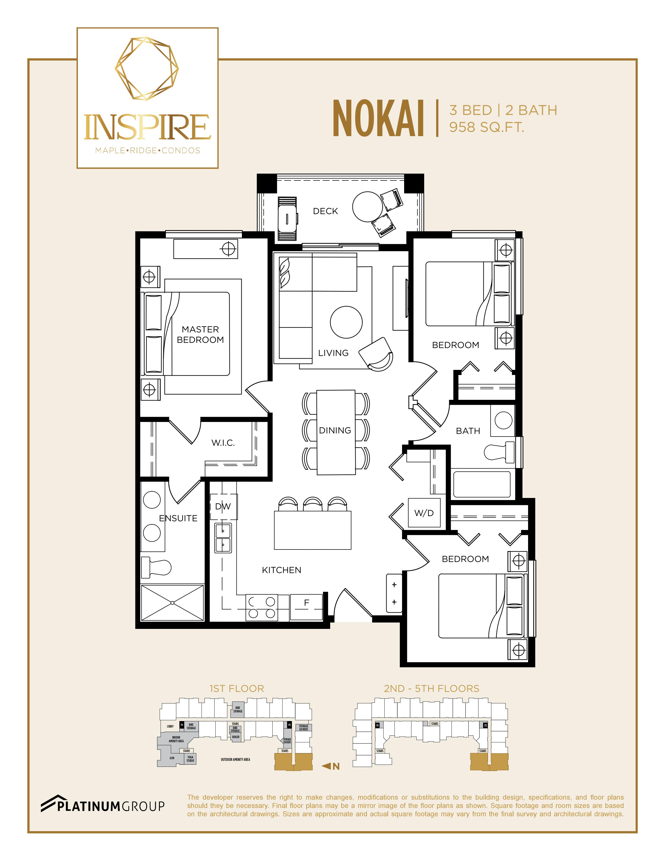 Inspire - Phase 2 - Nokai Floor Plan, Maple Ridge BC | Livabl