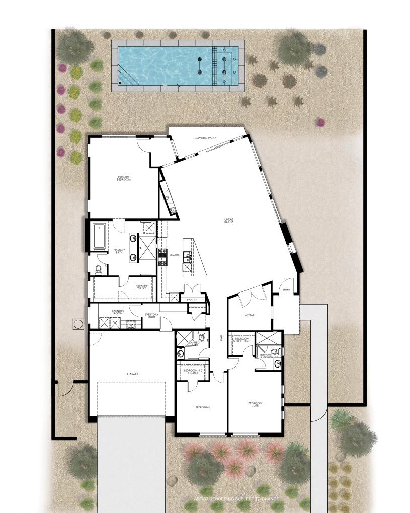 Toll Brothers at Escena | Fiore | Floor Plans and Pricing