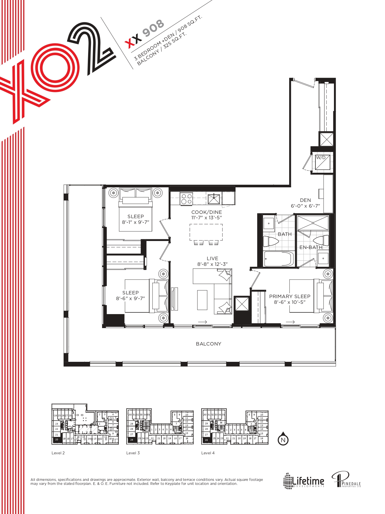 XO2 Condos | 908 | Floor Plans and Pricing