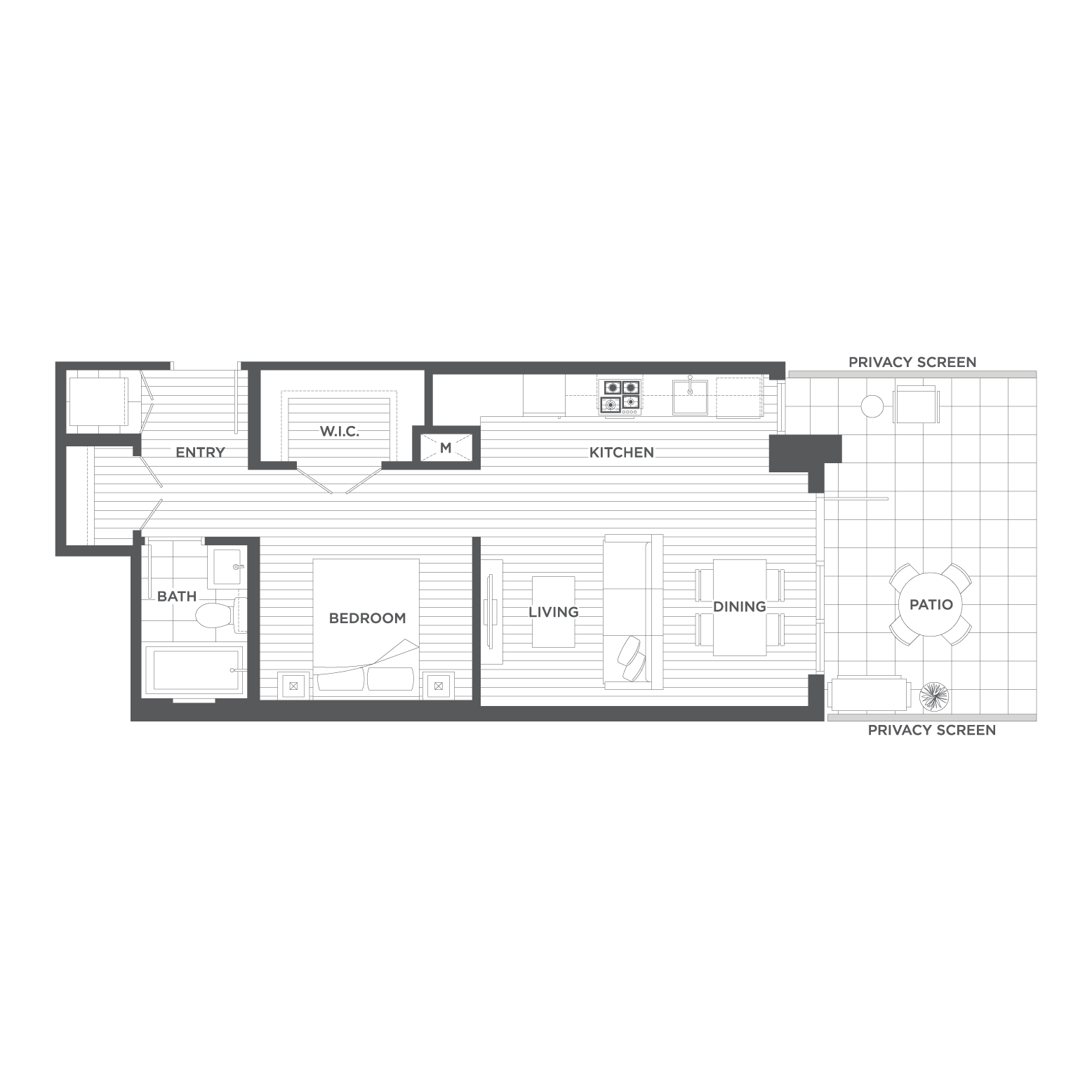 Gilmore Place - A4 Floor Plan, Burnaby BC | Livabl