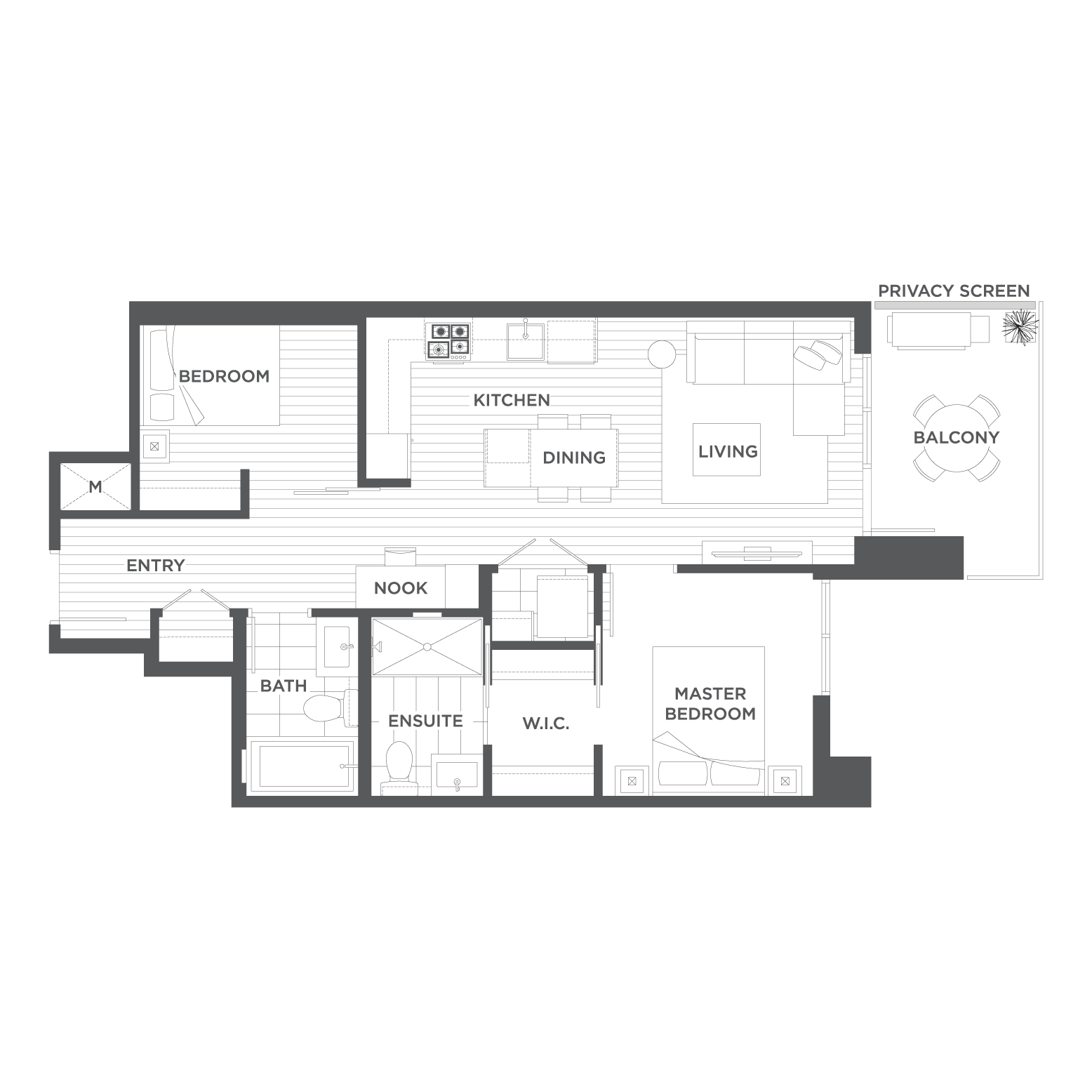 Gilmore Place - C3 Floor Plan, Burnaby BC | Livabl