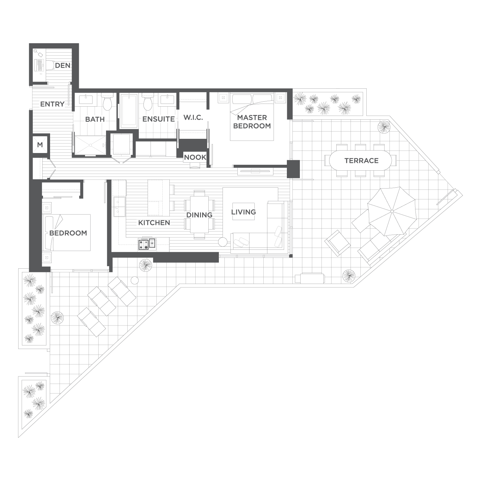 Gilmore Place - E2T Floor Plan, Burnaby BC | Livabl