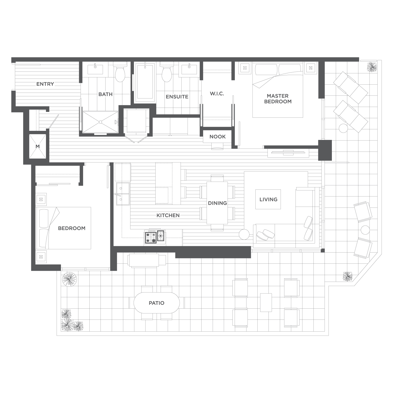 Gilmore Place - D4T Floor Plan, Burnaby BC | Livabl