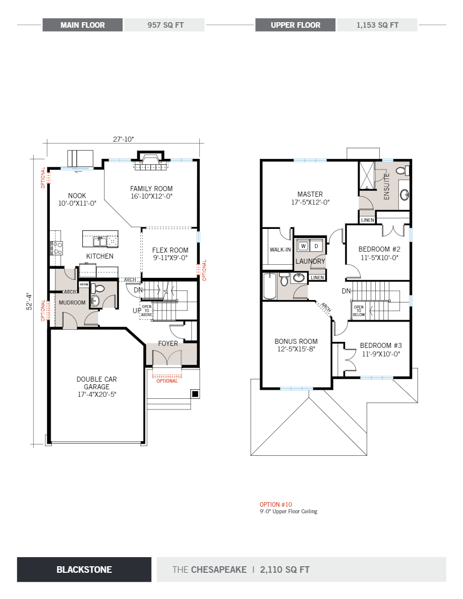Blackstone | Chesapeake | Floor Plans and Pricing