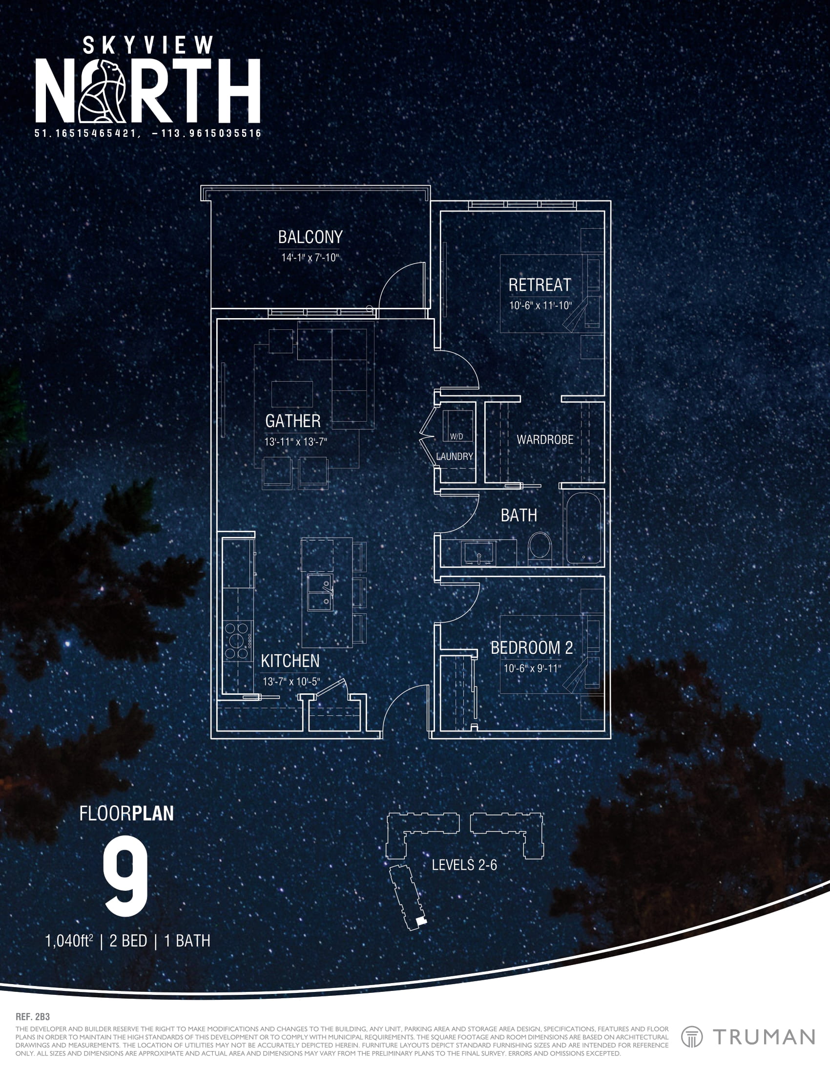 Skyview North | Floor Plan 9 | Floor Plans and Pricing