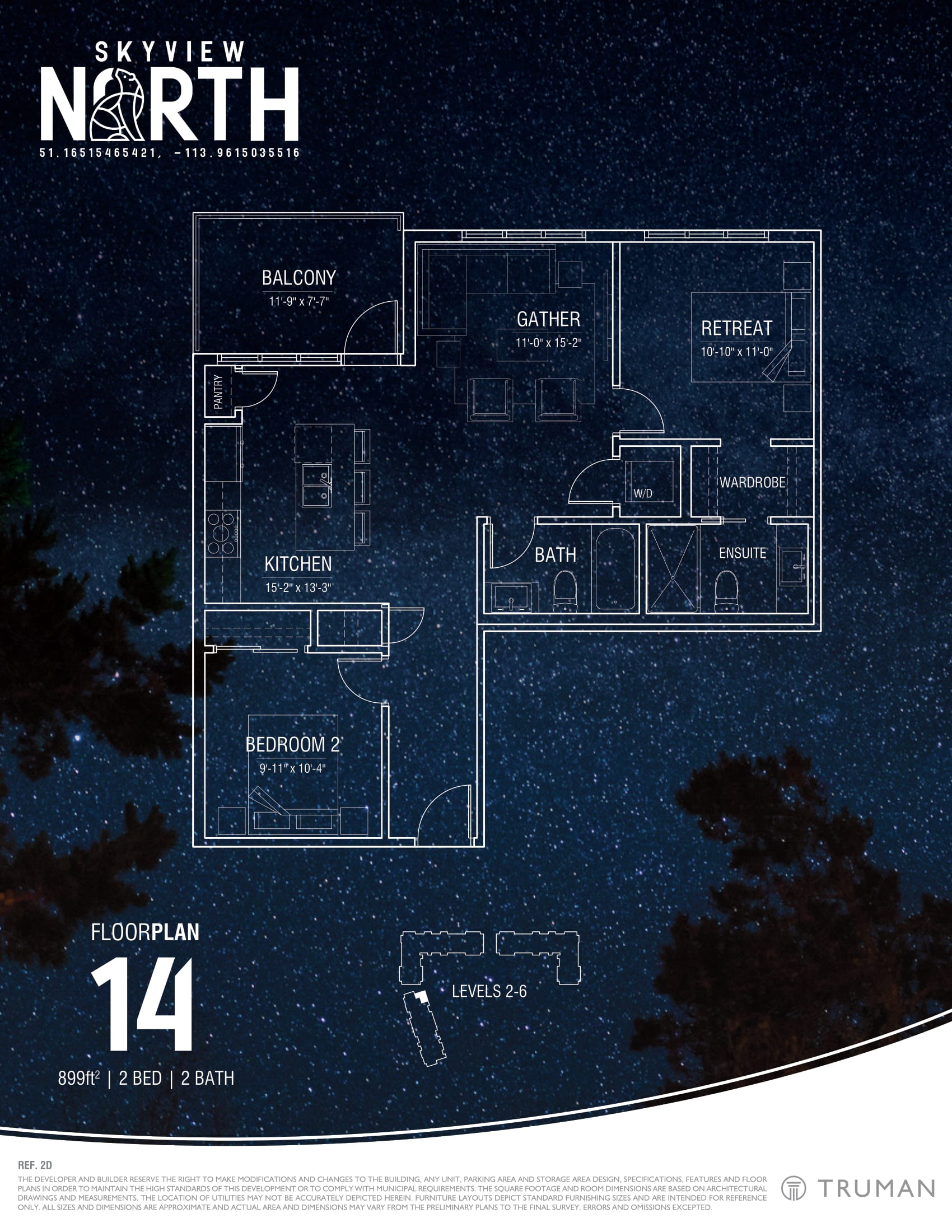 Skyview North | Floor Plan 14 | Floor Plans and Pricing